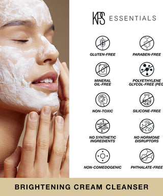 Brightening Cream Cleanser – Kindness Powered Skincare