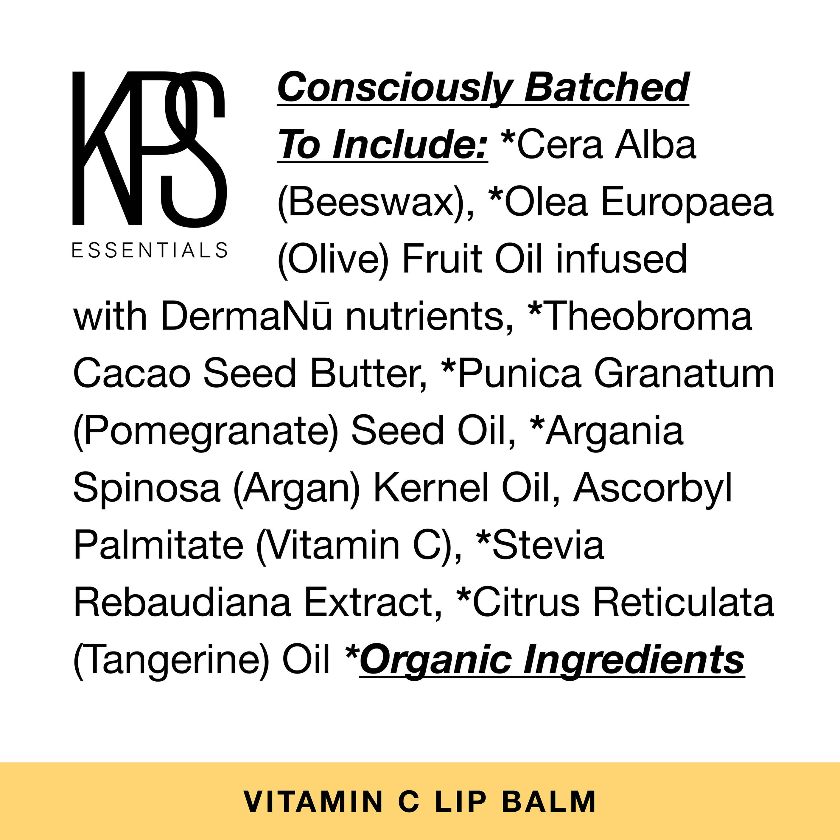 Vitamin C Lip Balm – Kindness Powered Skincare